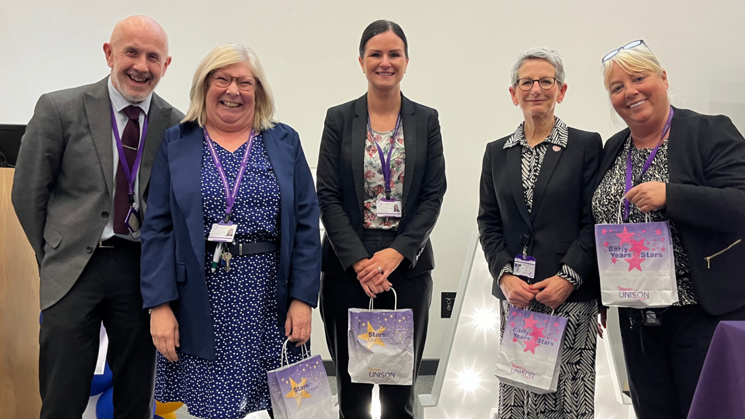 Barnsley school celebrates support staff with UNISON Stars in Our ...