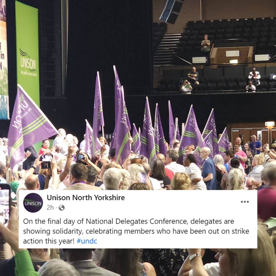 National Delegate Conference 2024 | UNISON Yorkshire & Humberside