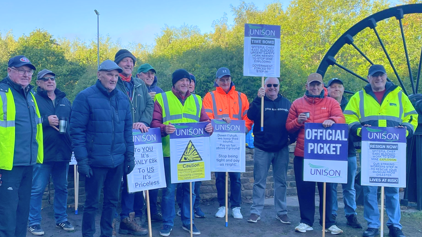 Coal mining museum strike to go ahead after managers bring reduced ...