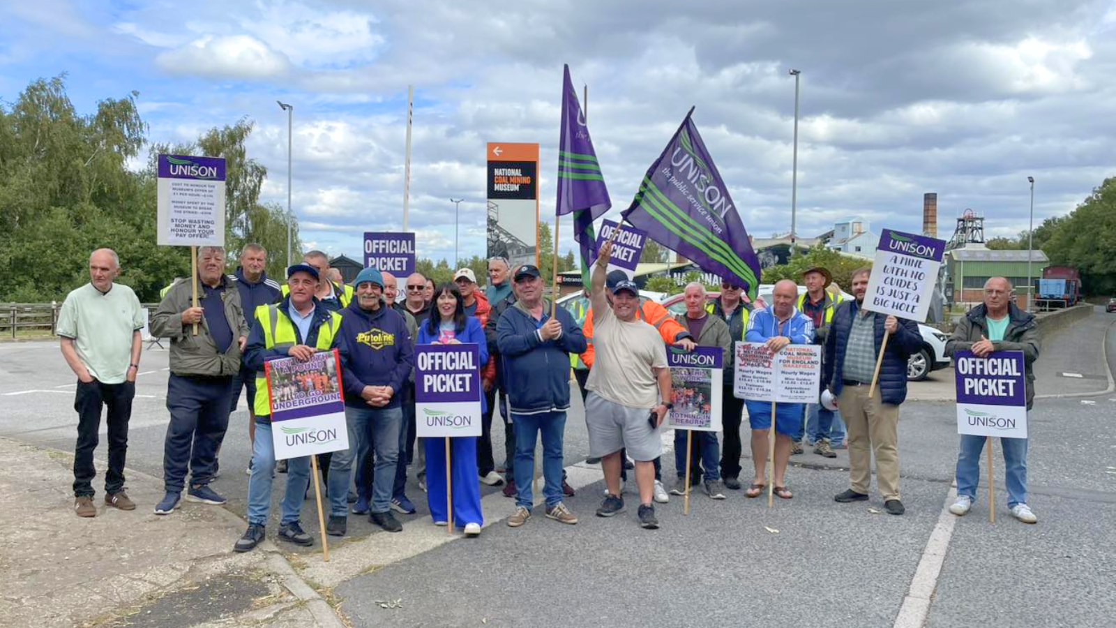 Four-week extension of coal mining museum strike due to chief executive ...