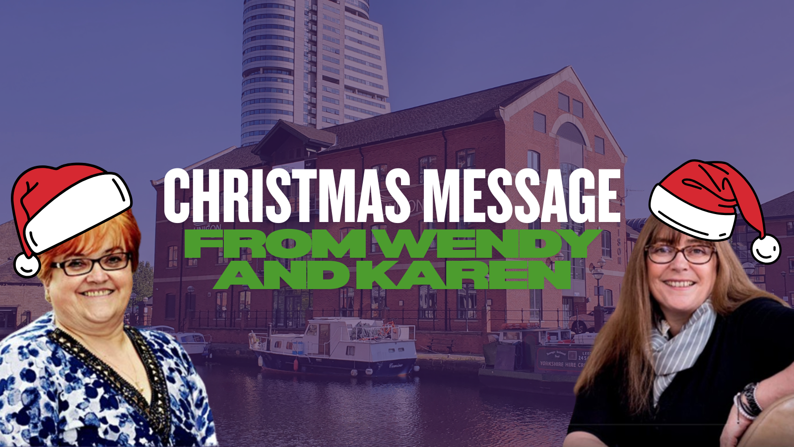 Merry Christmas from Karen and Wendy | UNISON Yorkshire & Humberside